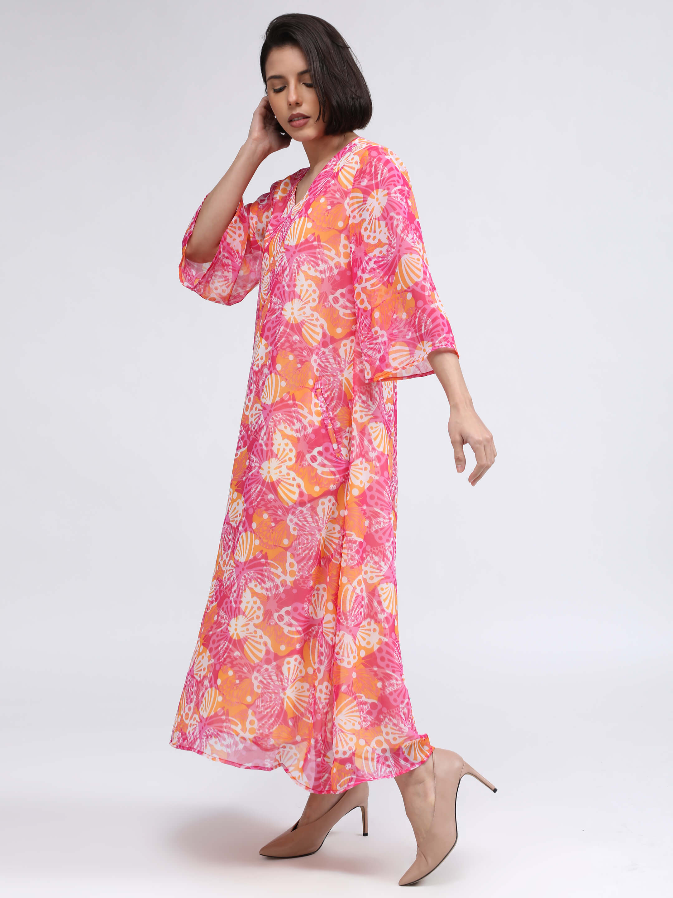 Pink maxi dress - IDK Couture – IDK® Couture