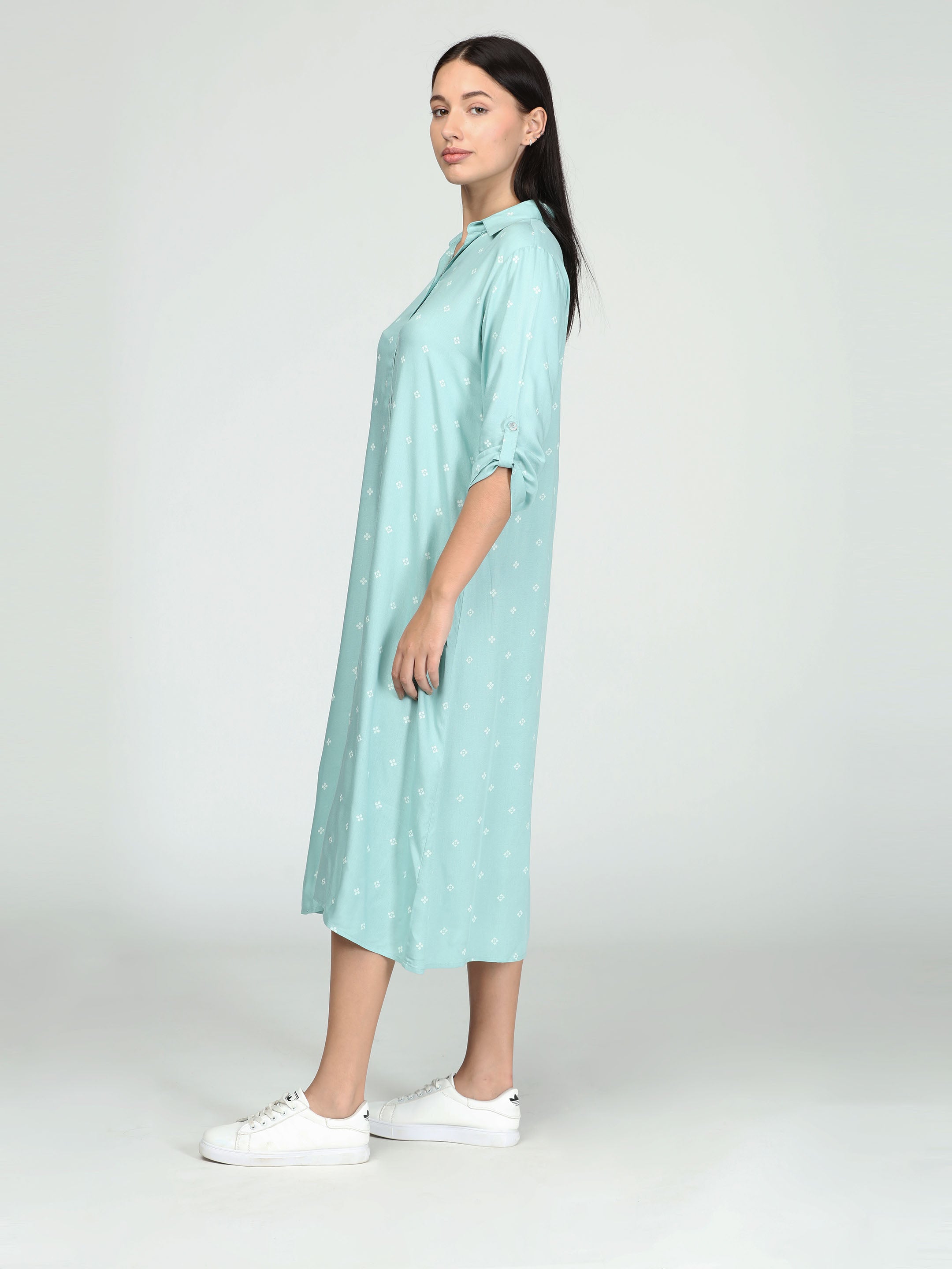 Mint Long Tunic - IDK Couture – IDK® Couture