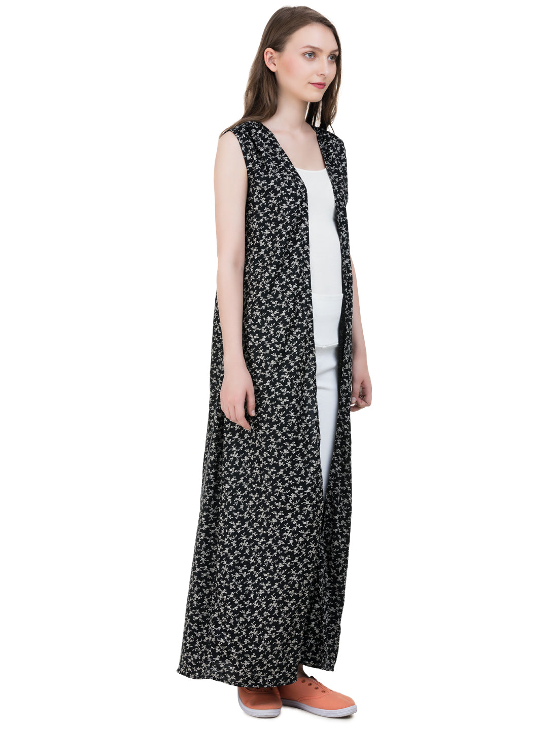 Women's Printed longline shrug - IDK Couture – IDK® Couture